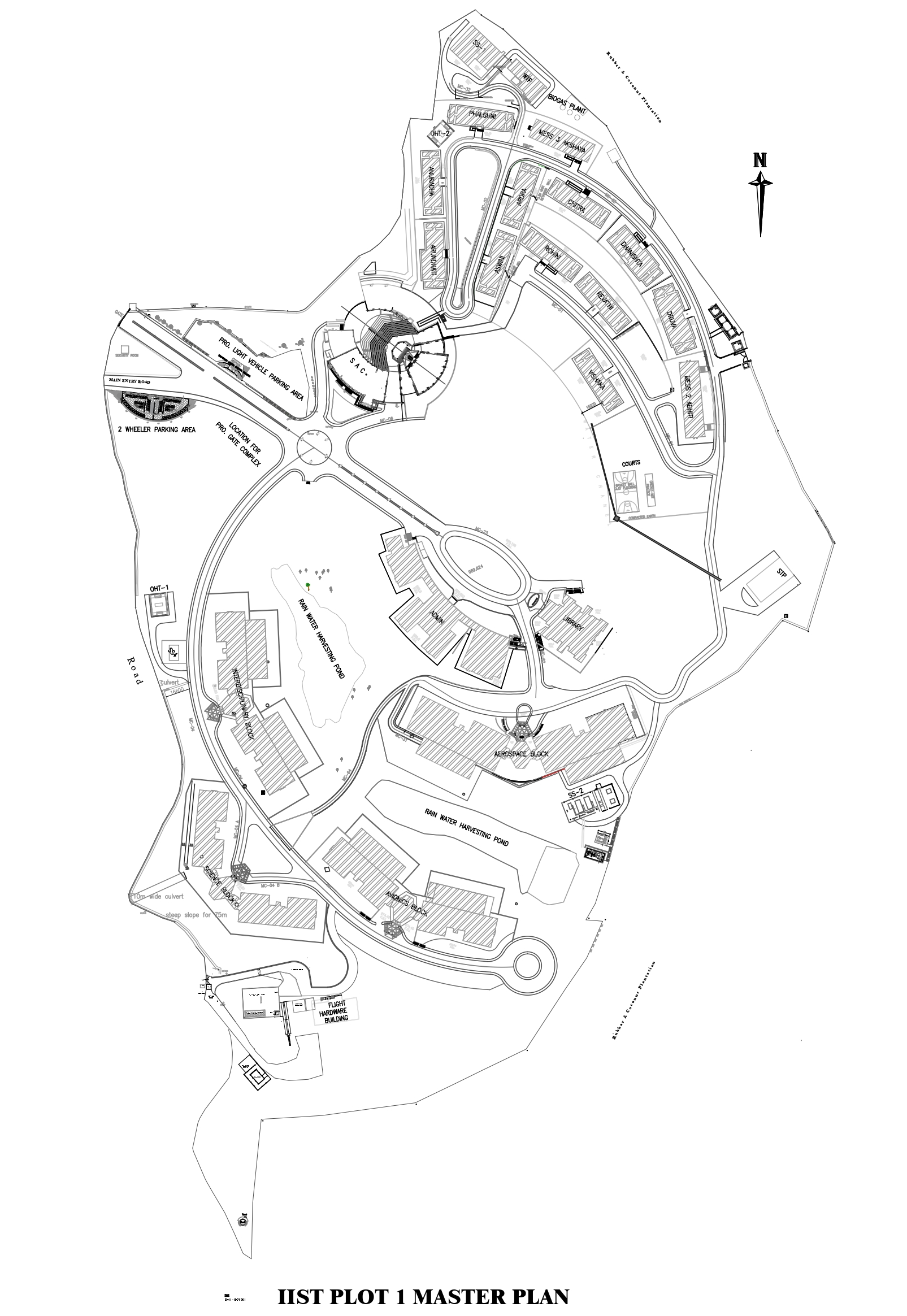 Campus Map | Indian Institute of Space Science and Technology